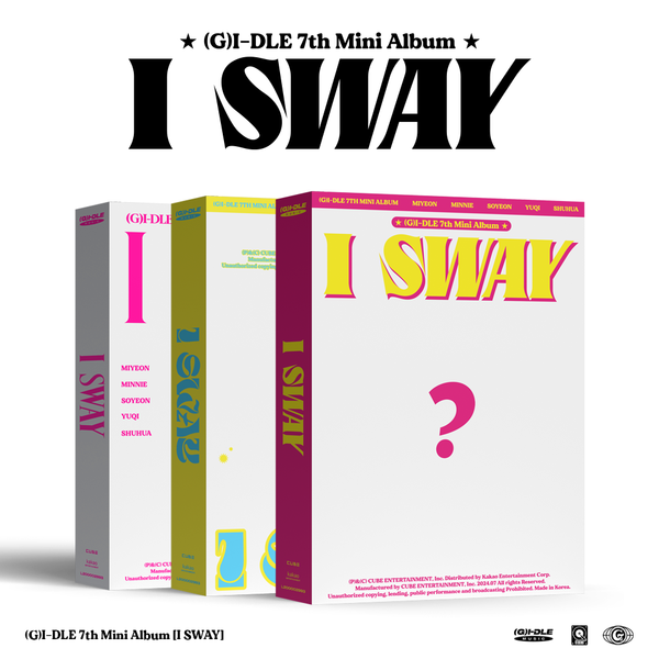 (G) I-DLE | (여자)아이들 | 7th Mini Album [ I SWAY ] + 2 POB Photocards – KPOP MUSIC TOWN