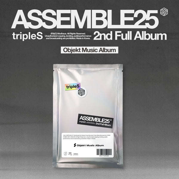 TRIPLES | 트리플에스 | 2nd Full Album [ ASSEMBLE25 ] Objekt Music Album Ver ...