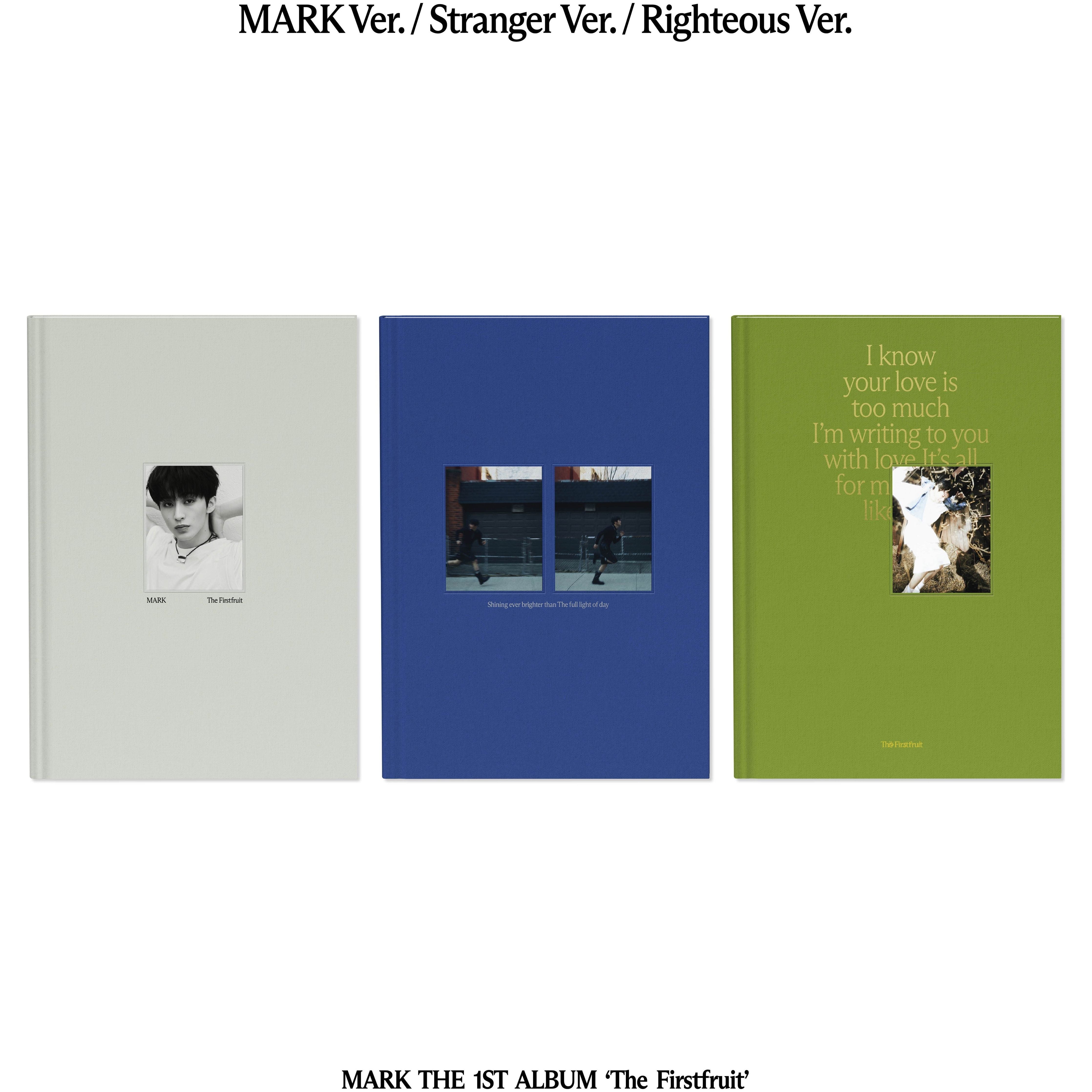 MARK | 마크 | 1st Full Album [ THE FIRSTFRUIT ] Photobook Ver – KPOP MUSIC TOWN