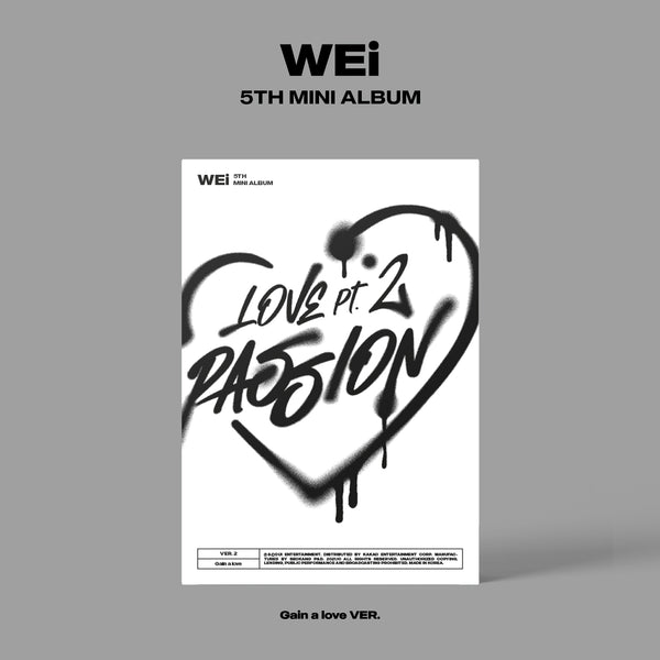 WEi | 위아이 | 5th Mini Album [ LOVE PT.2 : PASSION ] – KPOP MUSIC TOWN